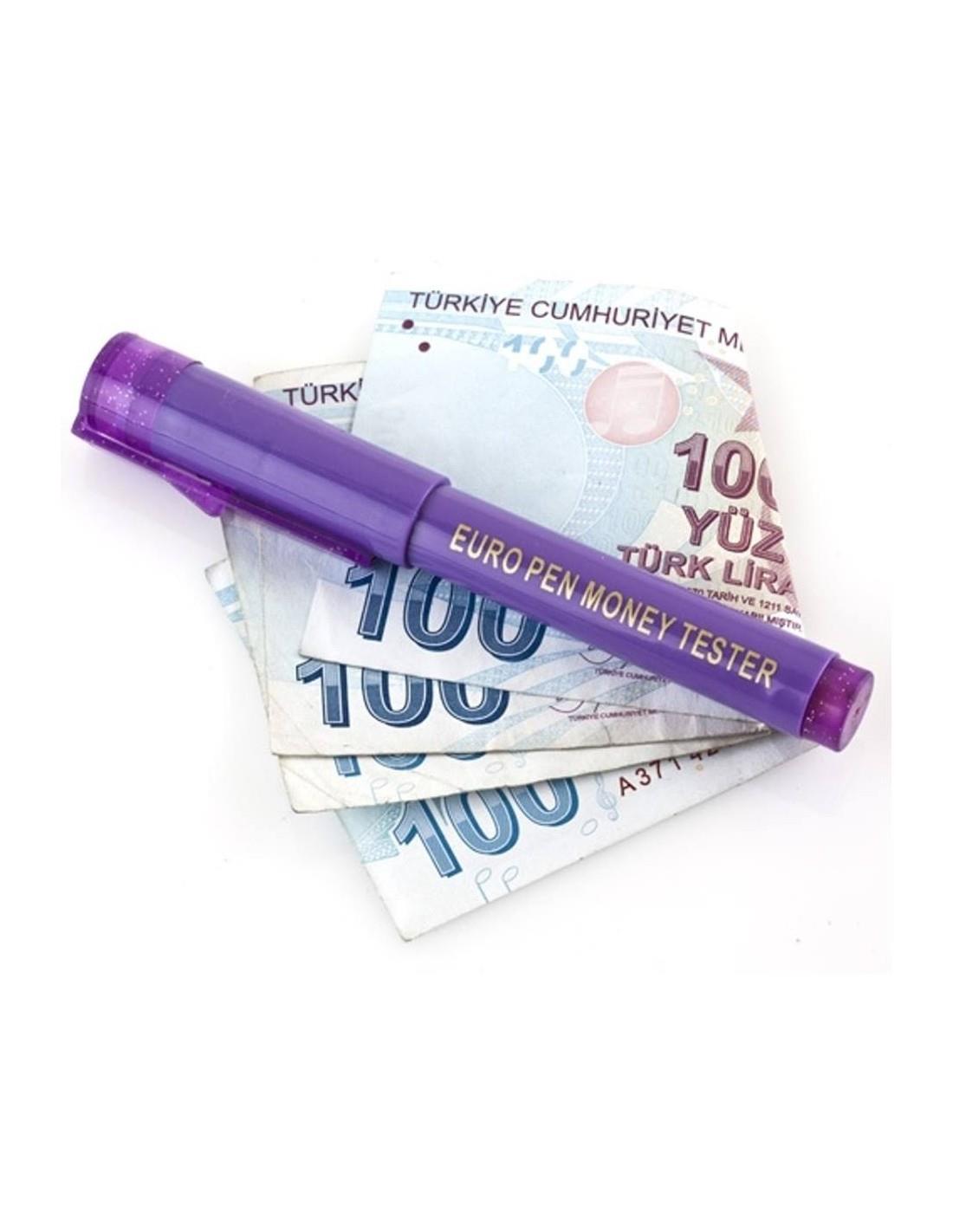 UV ΣΤΥΛΟ ΑΝΙΧΝΕΥΣΗΣ ΠΛΑΣΤΩΝ ΧΑΡΤΟΝΟΜΙΣΜΑΤΩΝ 2 ΣΕ 1 - EURO PEN MONEY TESTER