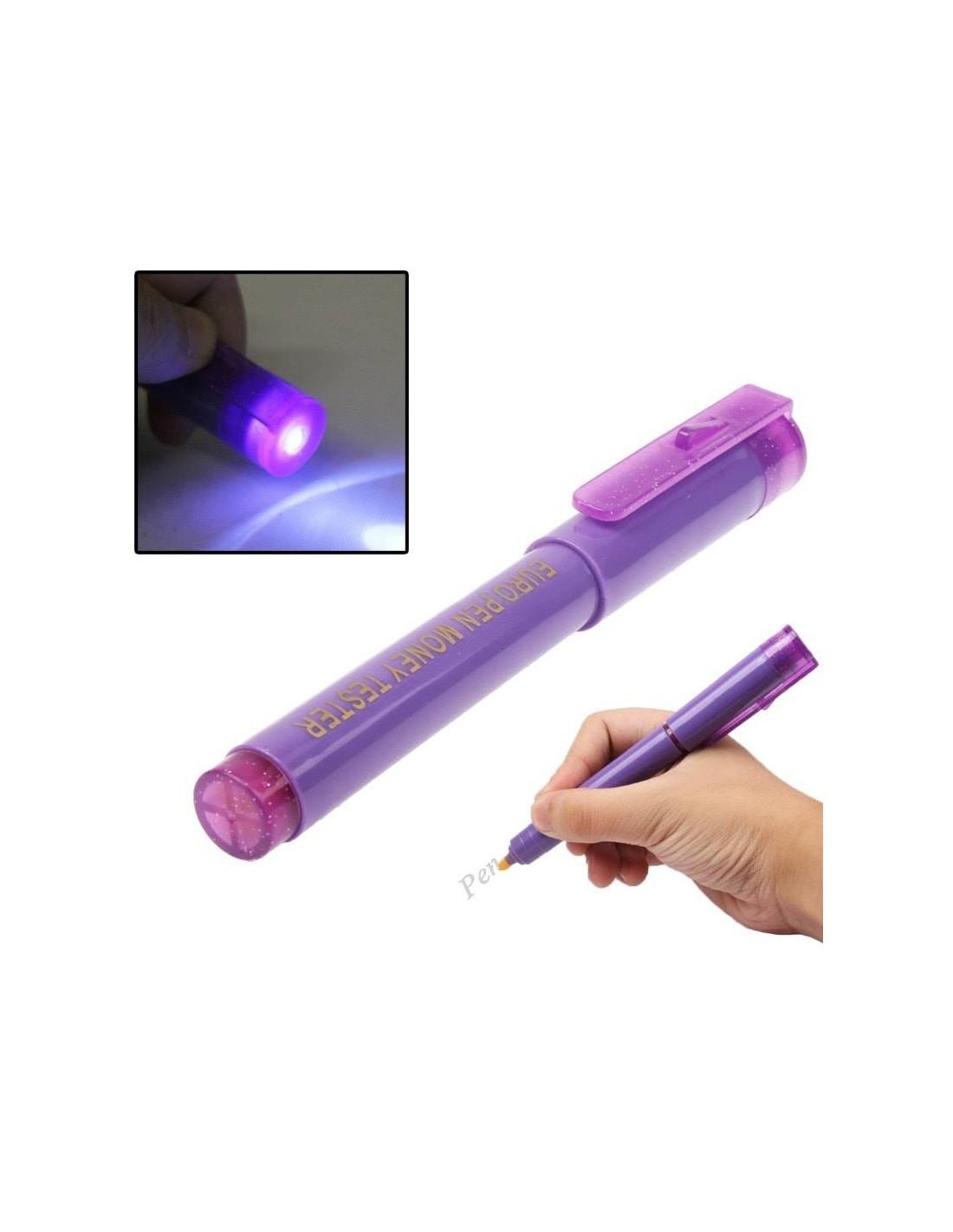 UV ΣΤΥΛΟ ΑΝΙΧΝΕΥΣΗΣ ΠΛΑΣΤΩΝ ΧΑΡΤΟΝΟΜΙΣΜΑΤΩΝ 2 ΣΕ 1 - EURO PEN MONEY TESTER